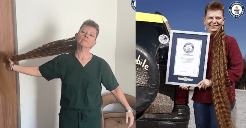 Nurse's Hair Sets Record For "Longest Mullet" By The Guinness World ...