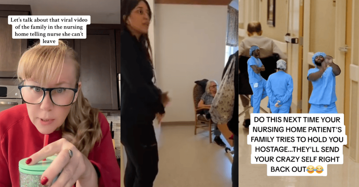 Nurses React To Video of Family Holding Nurse Hostage on Thanksgiving ...